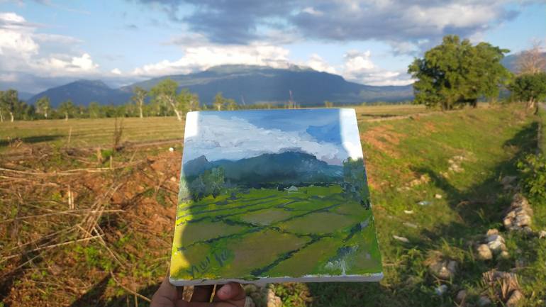 Loron Matan Tun Maliana Painting by TJM de Jesus | Saatchi Art