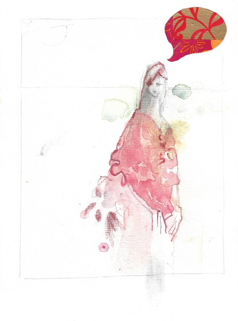 »Zine, the telling one« Drawing by Peter Goettler | Saatchi Art