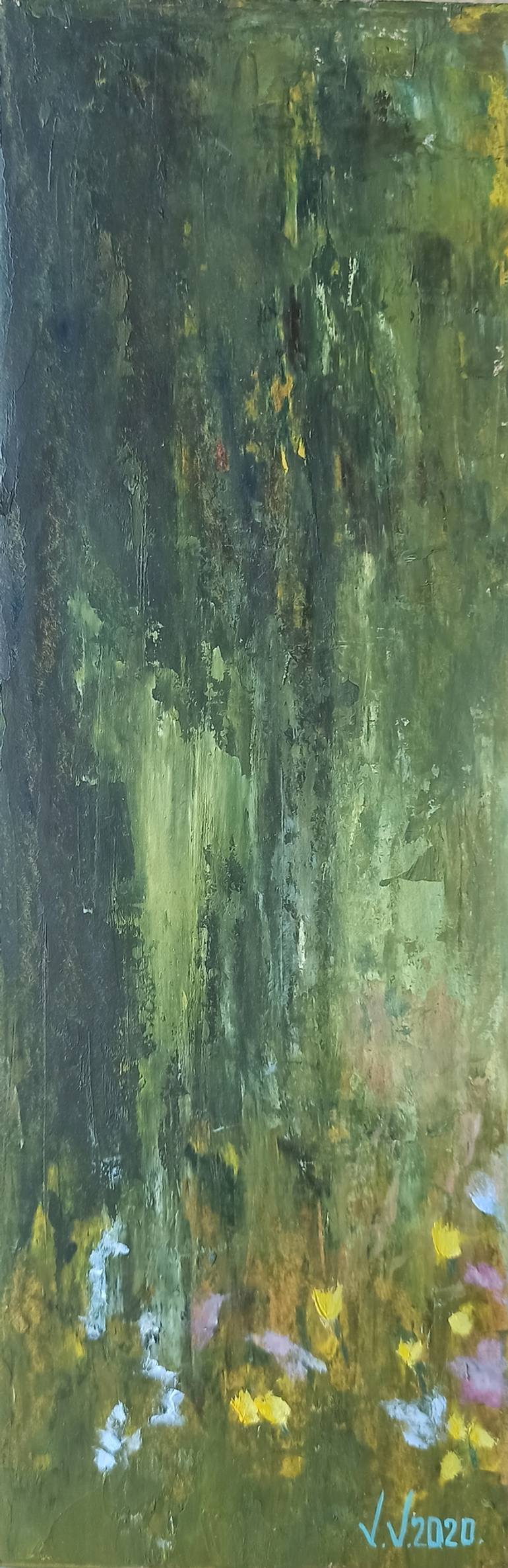 At the edge of the forest Painting by Victoria Valuk | Saatchi Art