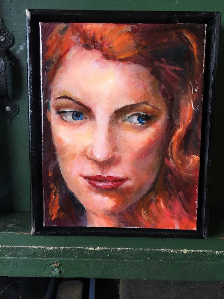 Mahogany Painting by Kelly K | Saatchi Art