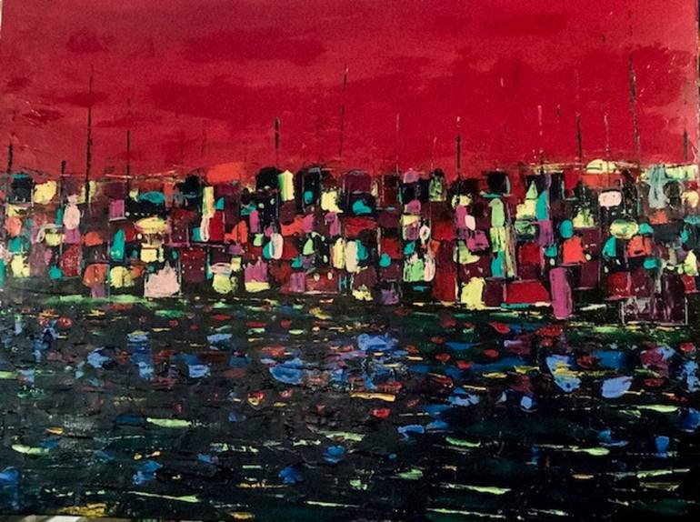 Rio Painting by Russ Saunders | Saatchi Art