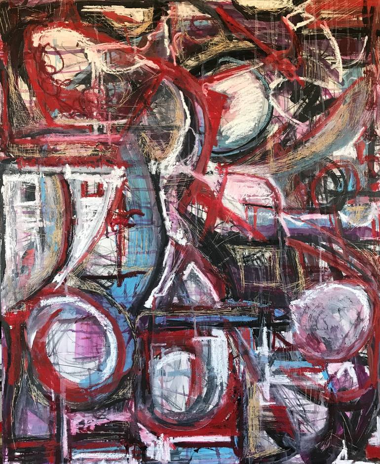 Rumble/Rubble Painting by Ashton Phillips | Saatchi Art