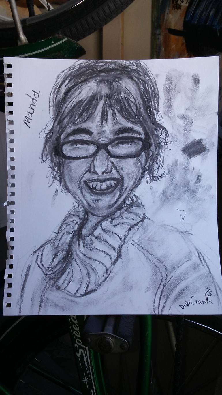 Manda Drawing by Dub Crank | Saatchi Art