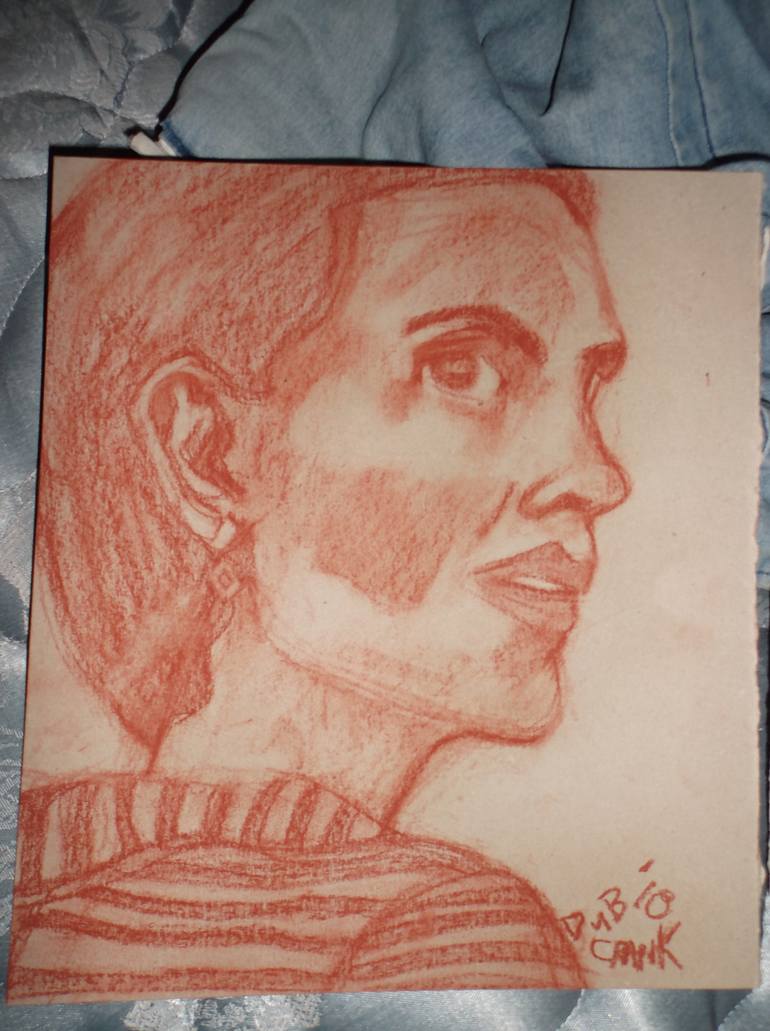 Amanda Drawing by Dub Crank | Saatchi Art