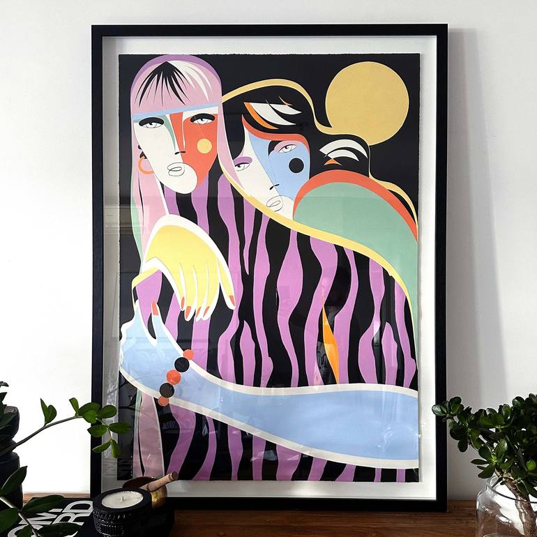 Komorebi - 133cm x 98cm Painting by Angus Martin | Saatchi Art