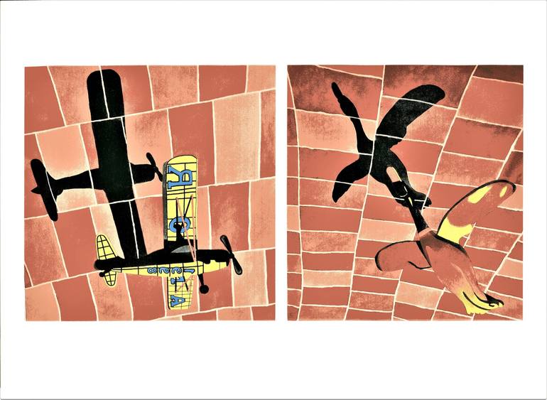 A VOLATILE COUPLE Painting by Sandro Colbertaldo | Saatchi Art