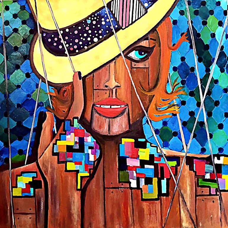 Marionette Painting by Matt Denison | Saatchi Art