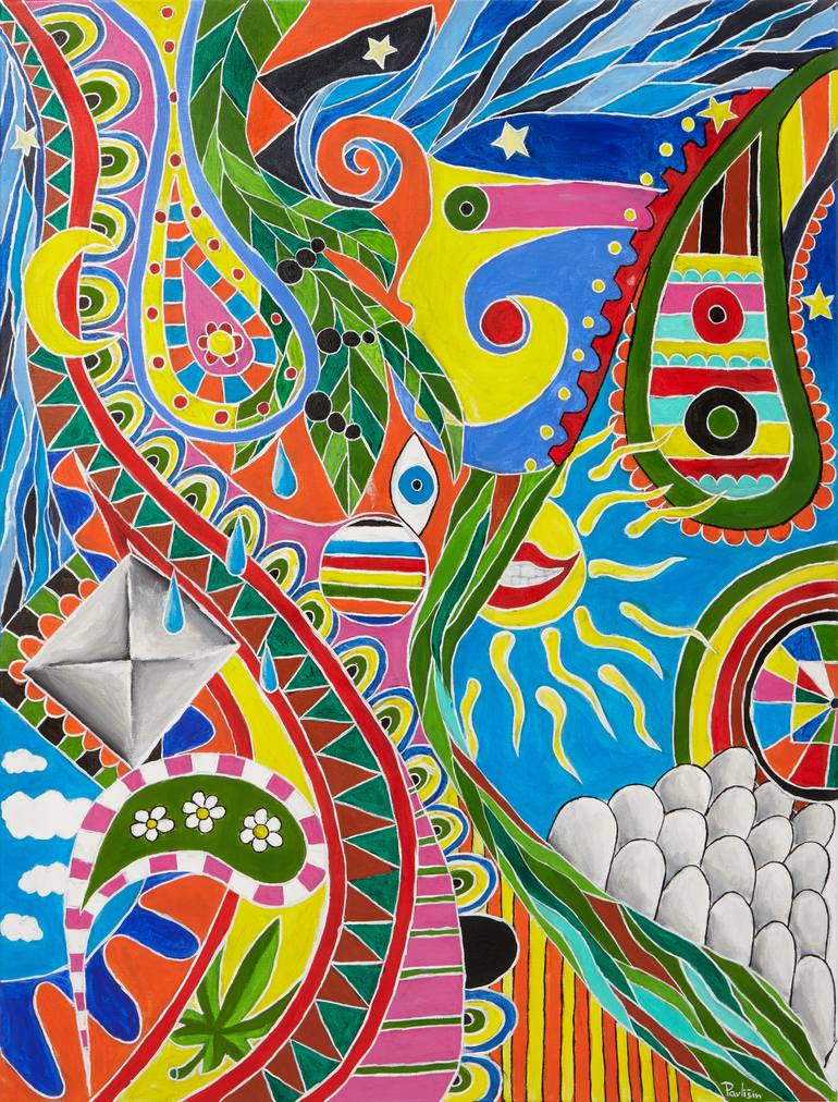 Chill out Painting by Lukas Pavlisin | Saatchi Art