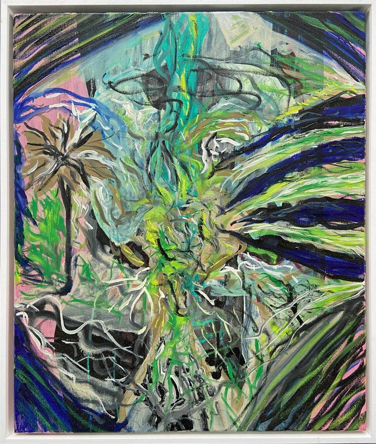 Hortus Conclusus Scetis #4 Painting by David Manley | Saatchi Art