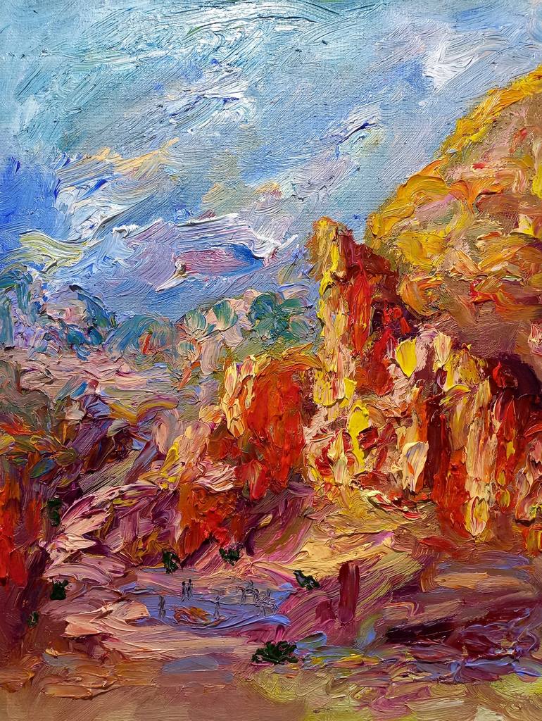 Jordan Painting by Margarita Makarova | Saatchi Art