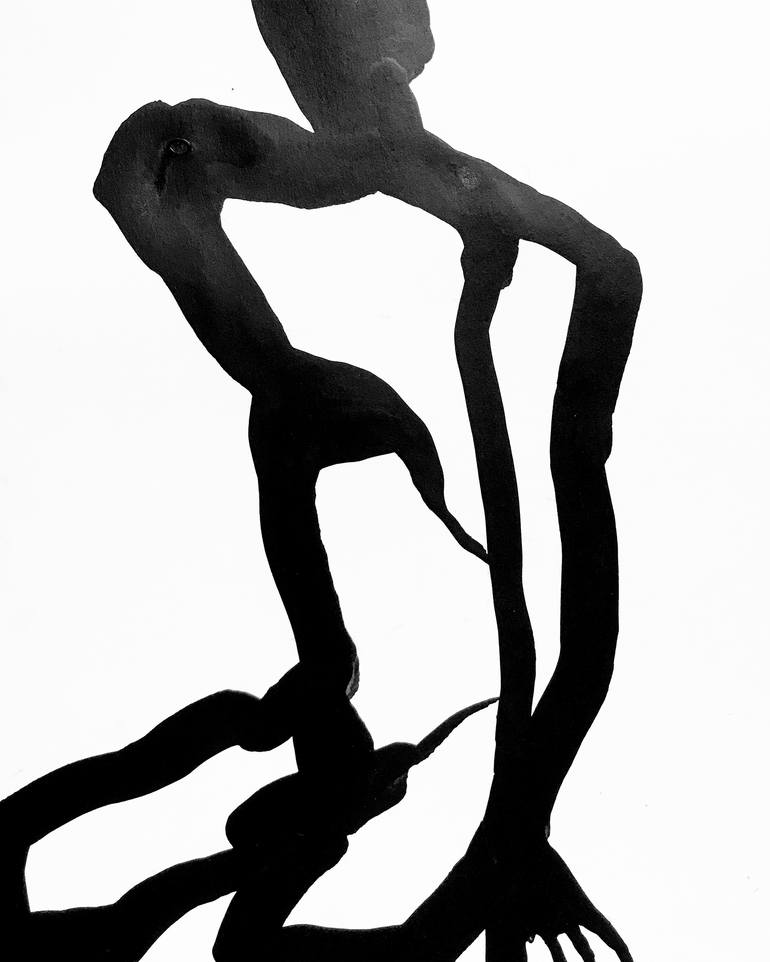 She's Modern Drawing by Brad Maushart | Saatchi Art