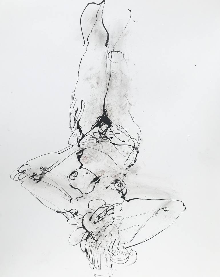 Hang Up Drawing by Brad Maushart | Saatchi Art