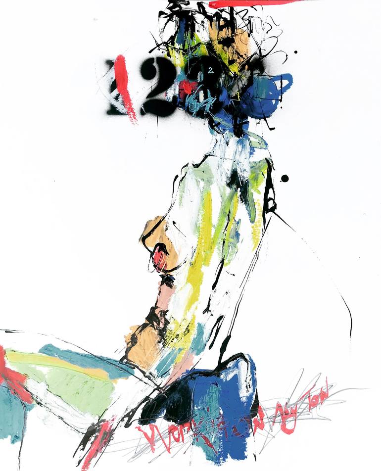 1 to 3 Painting by Brad Maushart | Saatchi Art