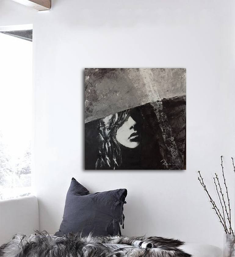 What lies Behind I Painting by Reem Khader | Saatchi Art