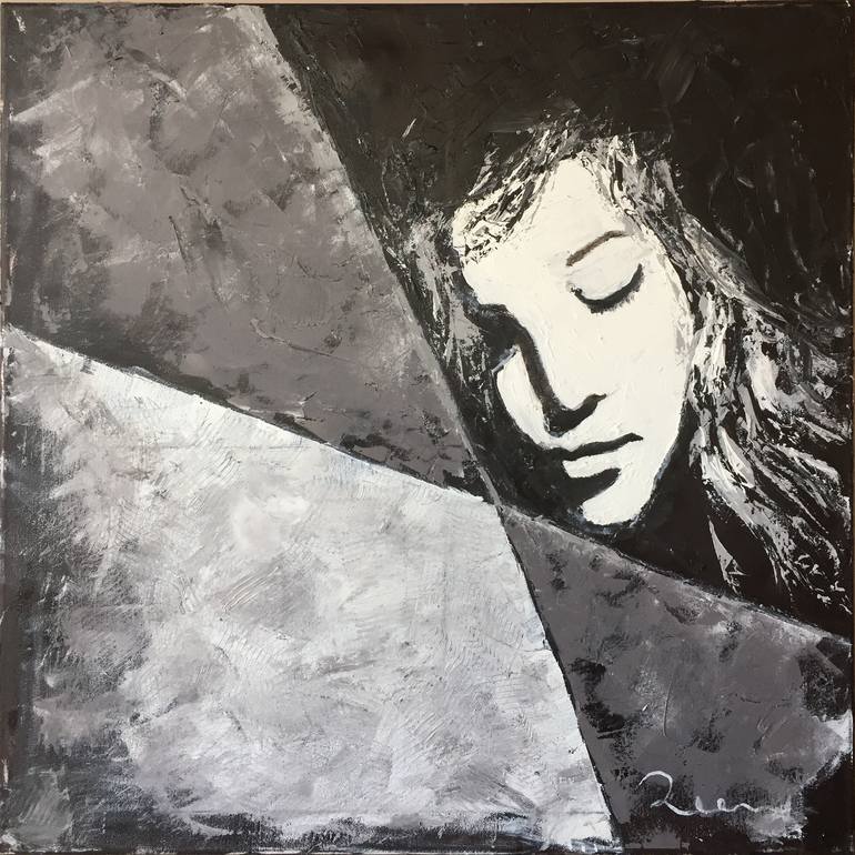 What lies behind II Painting by Reem Khader | Saatchi Art