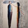 Candle in the Rain Painting by Reem Khader | Saatchi Art