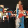 City Chaperone Painting by Reem Khader | Saatchi Art