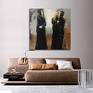 Proudly in front of Her Painting by Reem Khader | Saatchi Art