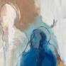 His Informed Decision Painting by Reem Khader | Saatchi Art