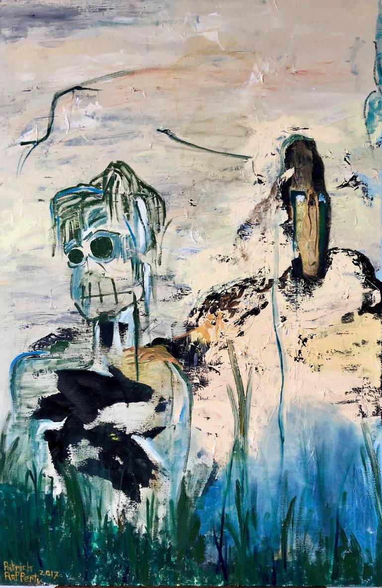 Swamp Guys (2017) Painting by Patrick Rafferty | Saatchi Art