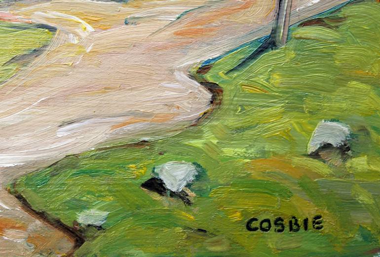 Dunrobin Barn Painting by Doug Cosbie | Saatchi Art