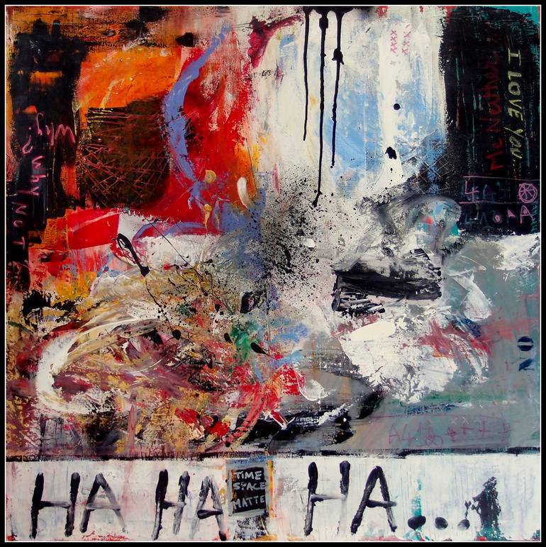 Hahaha 2 Painting by Frederic Thomas | Saatchi Art