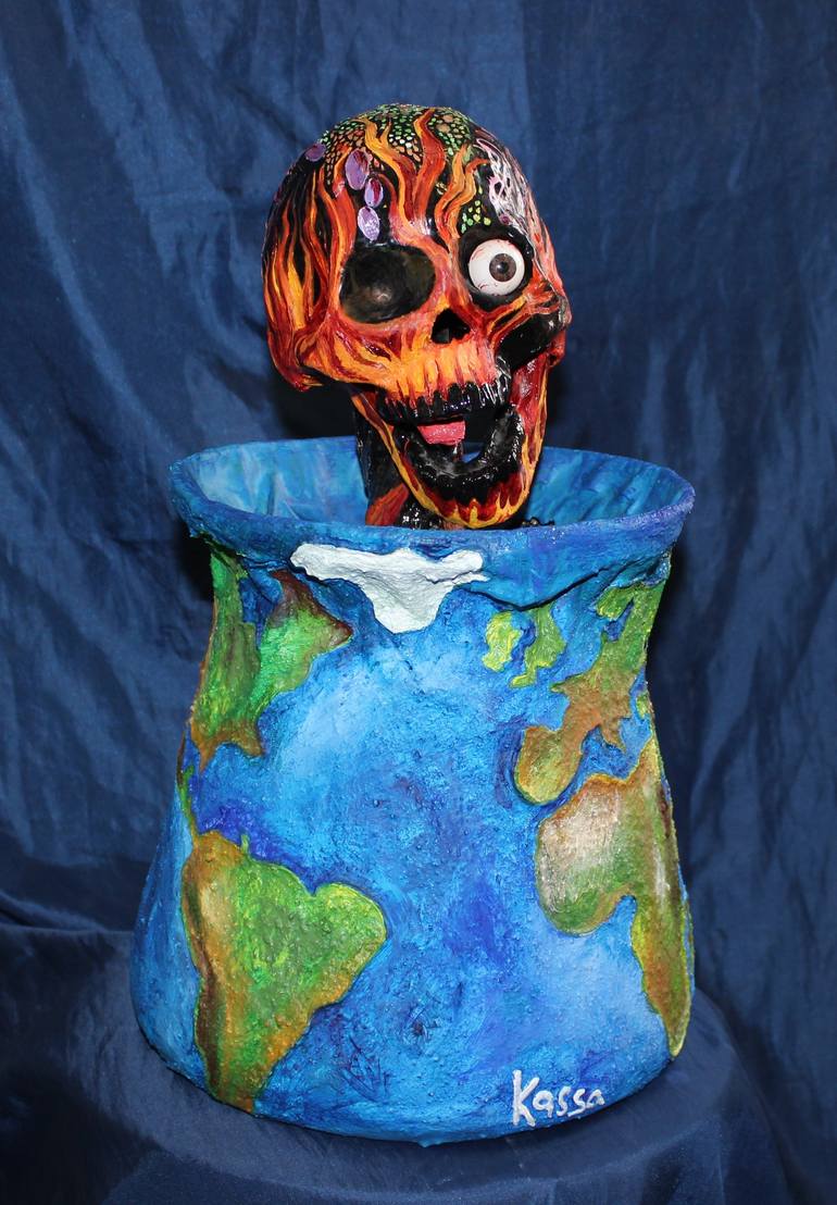 Prometheus's Vase Sculpture by Daniel Kassa | Saatchi Art