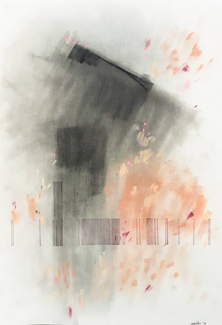 Cataracts Of Peaches Painting by Vasil Vasilev | Saatchi Art