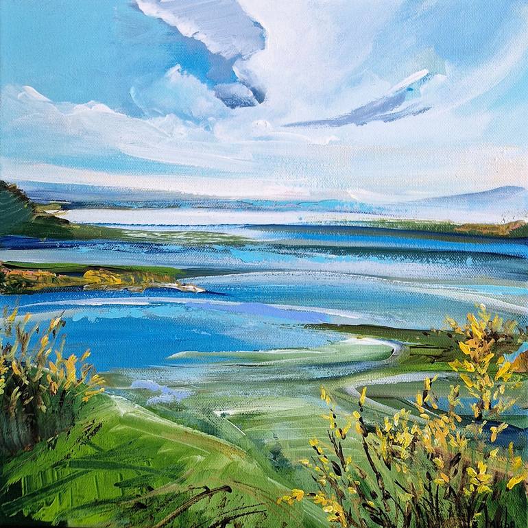 Around the world II Painting by Irina Laube | Saatchi Art