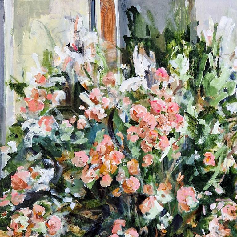 Summer flower bouquet Painting by Irina Laube | Saatchi Art