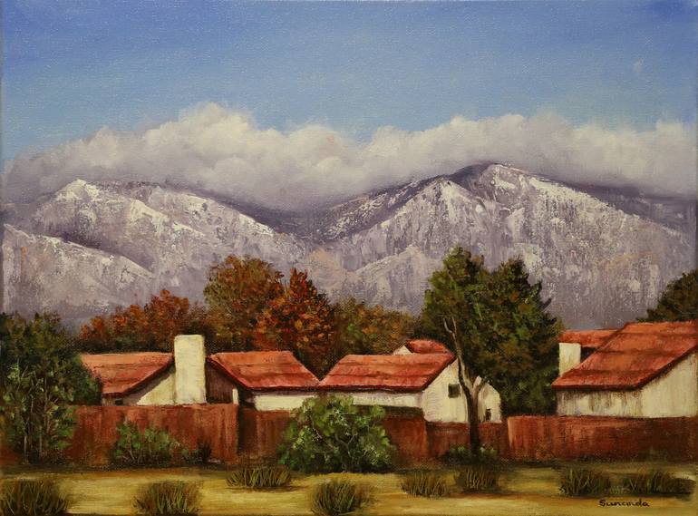 Scenic Route Painting by Sunanda Sarker | Saatchi Art