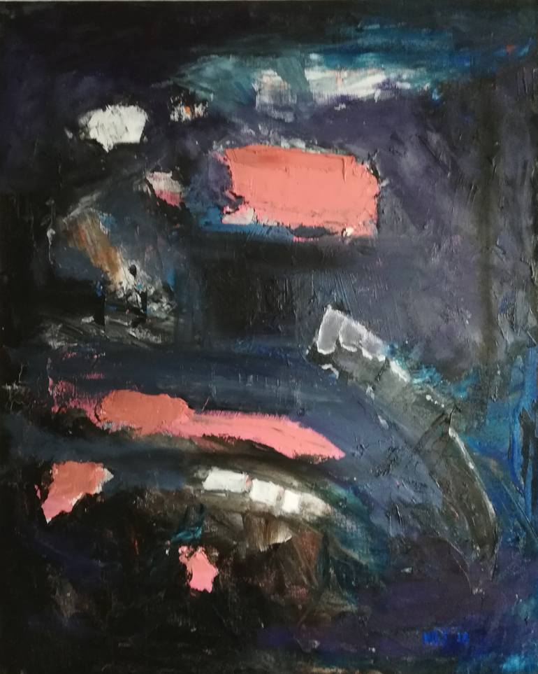The Staircase to the hole at the bottom of the abyss Painting by ...