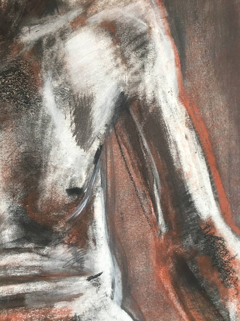 Figure Study Drawing by Terrence Mccormack | Saatchi Art