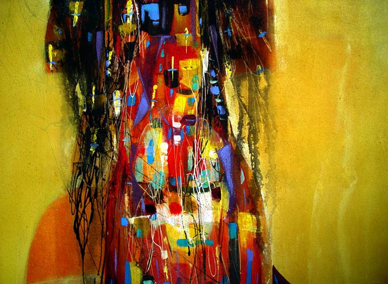 Finding and Believing Painting by Al Johnson | Saatchi Art