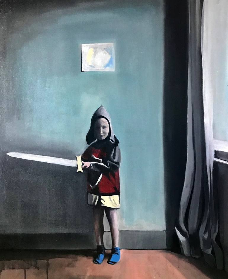 Boy prince Painting by jay yeomans | Saatchi Art