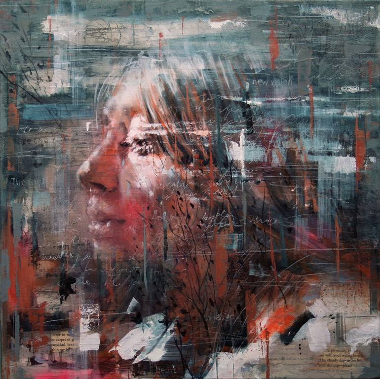 Flourish Painting by Toni Cogdell | Saatchi Art