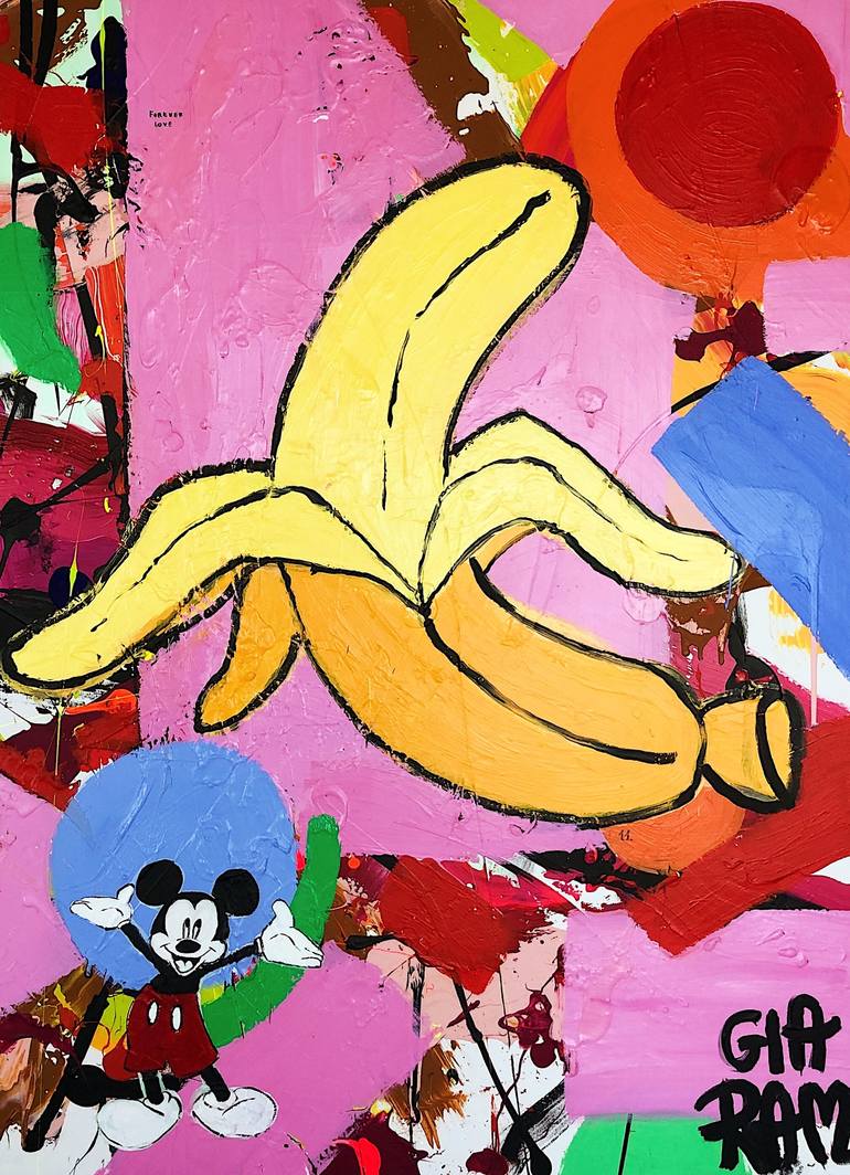BANANA SPLIT Painting by Gia Ram | Saatchi Art