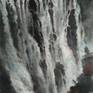 Victoria Falls Drawing by Rosaline Su | Saatchi Art