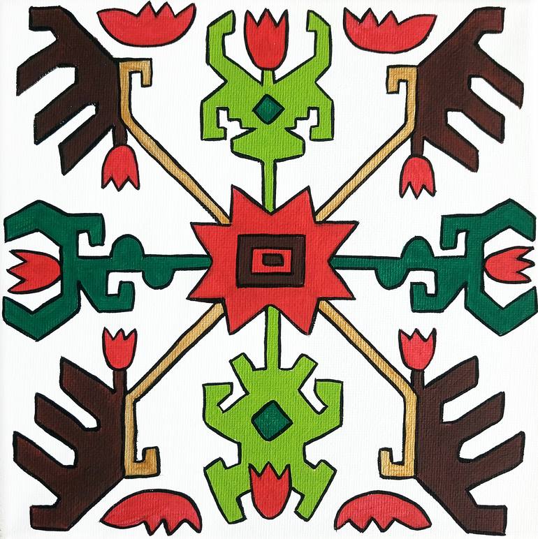 Shevica from Bulgaria - Northwestern Painting by Mihaela Zaneva ...