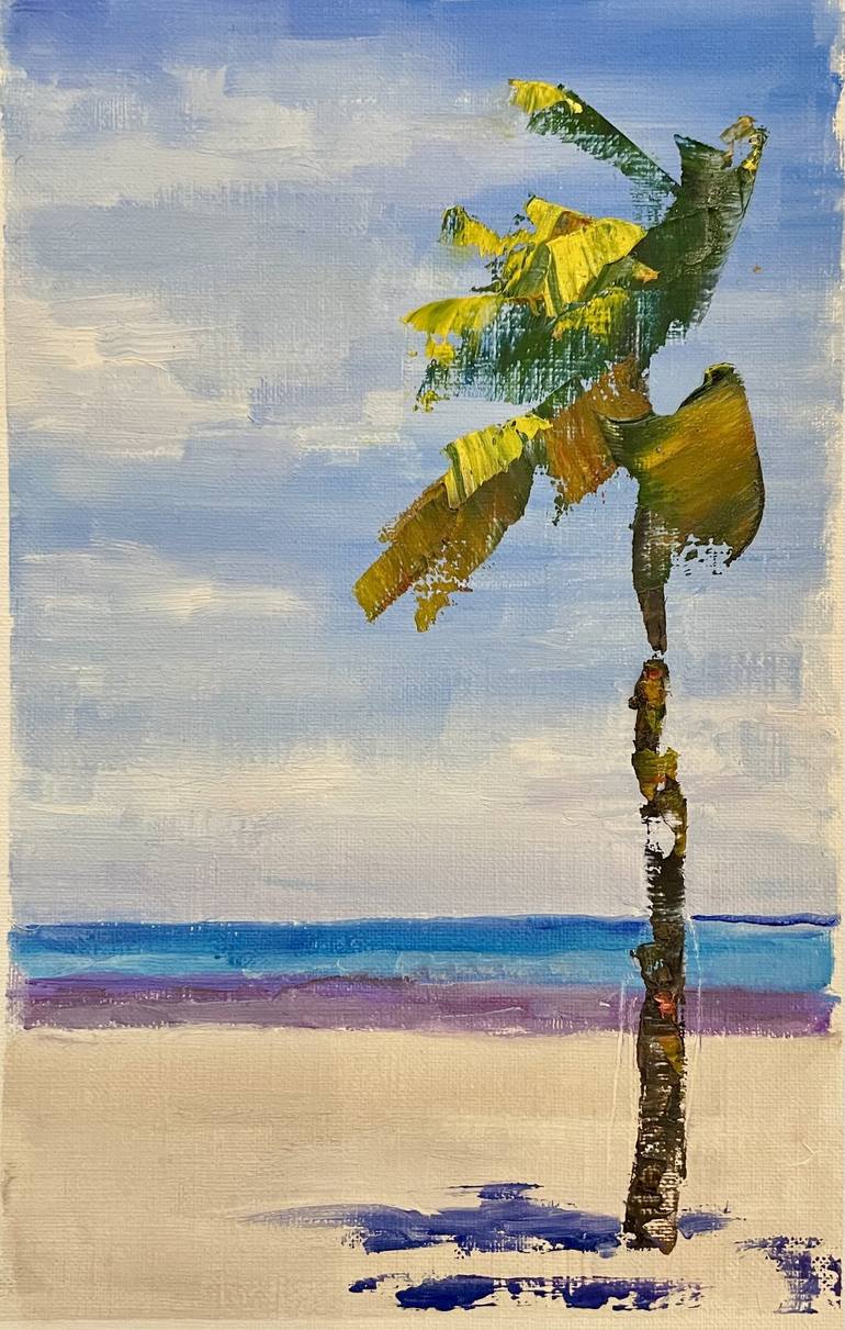 Loneliness Painting by Khasin Raduev | Saatchi Art