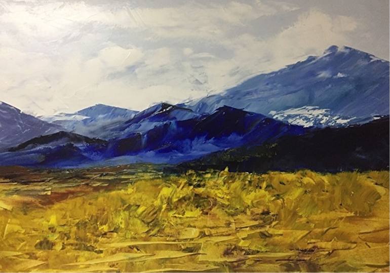 The Blues Painting by Jeff Saine | Saatchi Art