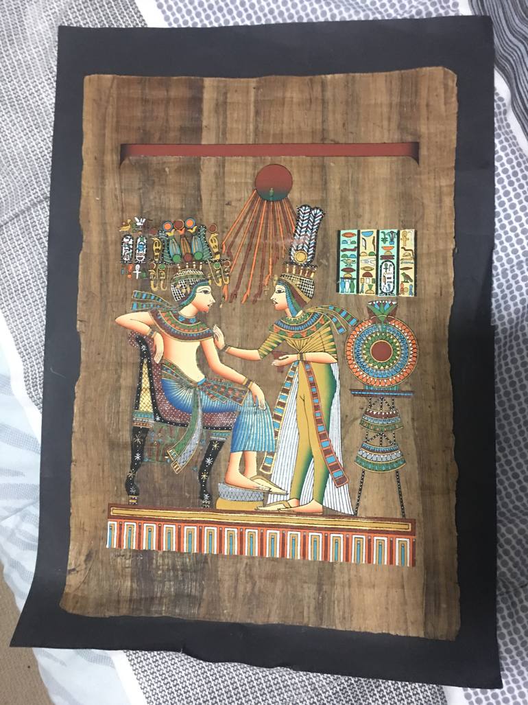 Ancient Egyptians Painting by Summa Nashabe | Saatchi Art