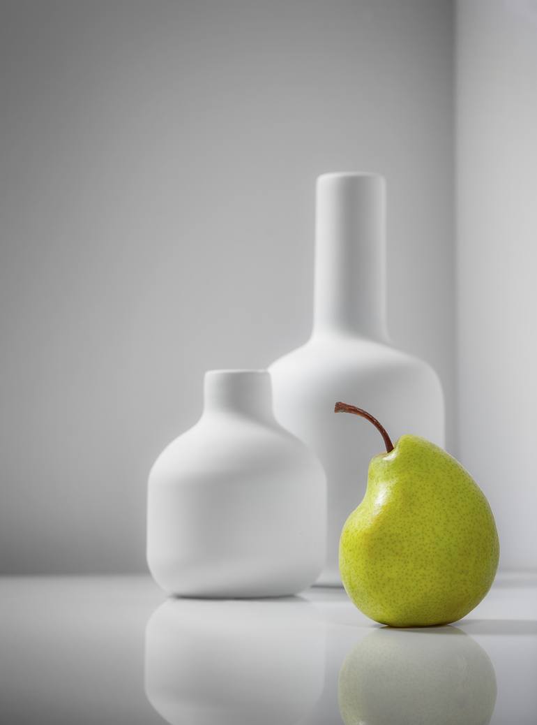 Green Pear with Vases - Limited Edition 1 of 15 Photography by Barry ...