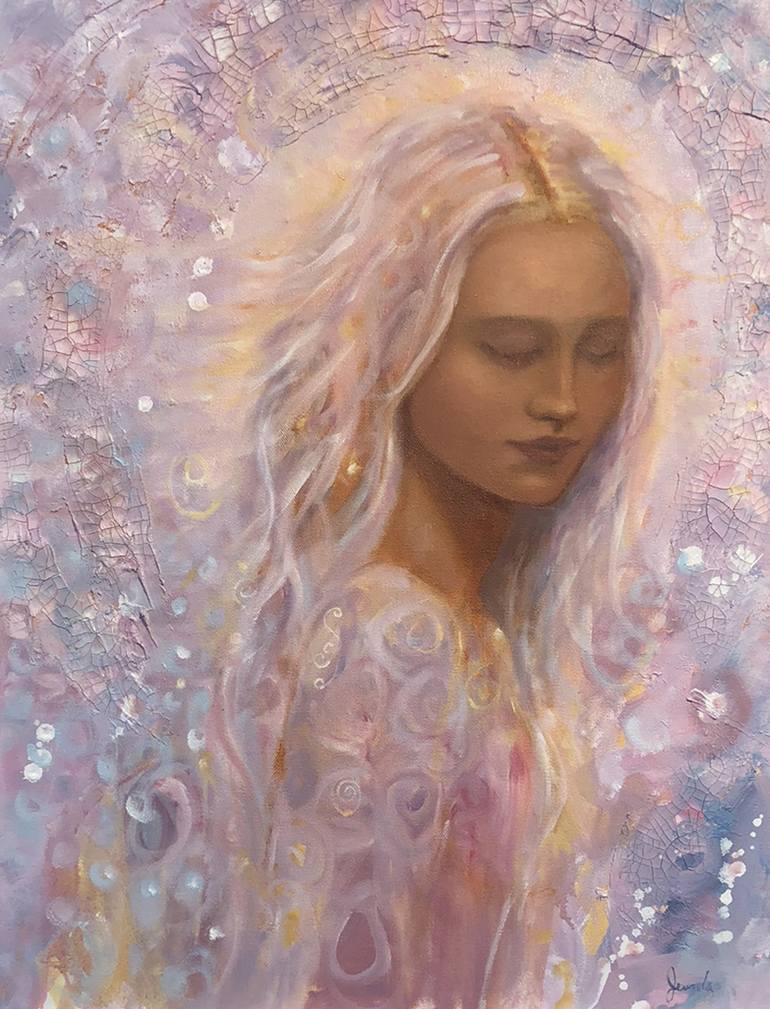 Farewell to Spirit Painting by Michael Jewula | Saatchi Art