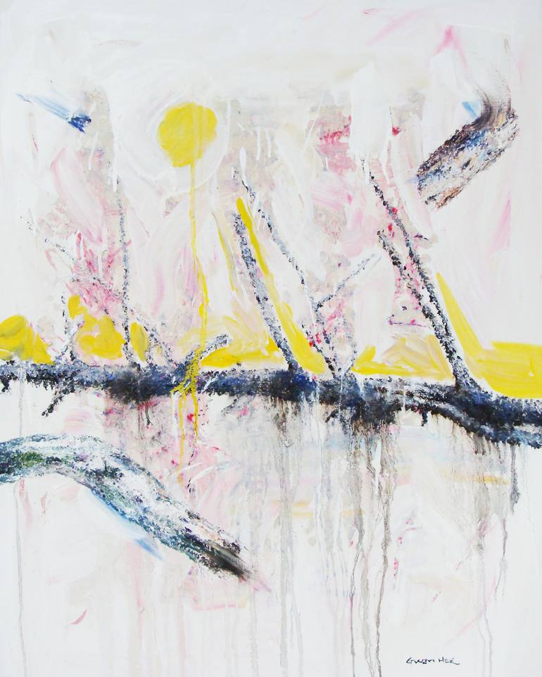 from the hill Painting by gwanhee lee | Saatchi Art