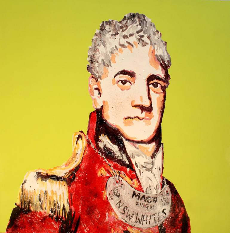 GREENSCREEN #1 (MACO AND IS HIS DEROGATORY BREAST-PLATES) Painting by ...