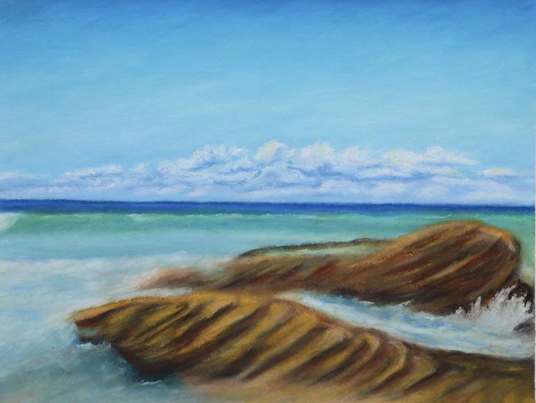 California Coast #3 Drawing by Bradford Rhoades | Saatchi Art