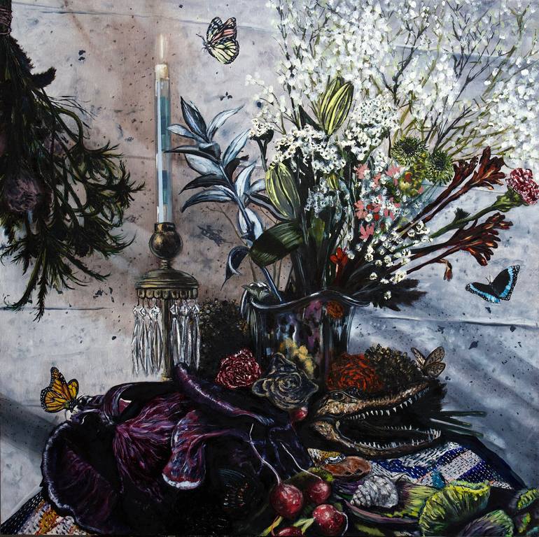 Mid-Spring Scene Painting by Hayden John | Saatchi Art