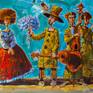 A loving musician Painting by Konstantin Kansky | Saatchi Art