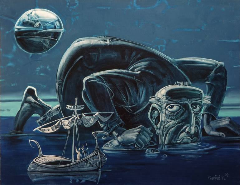 Thirst Painting by Konstantin Kansky | Saatchi Art